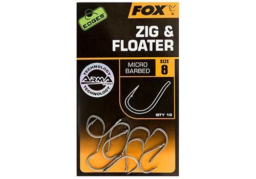 FOX Edges Zig & Floater | Carp Hook - CarpCentral. - CarpeCentre.fr