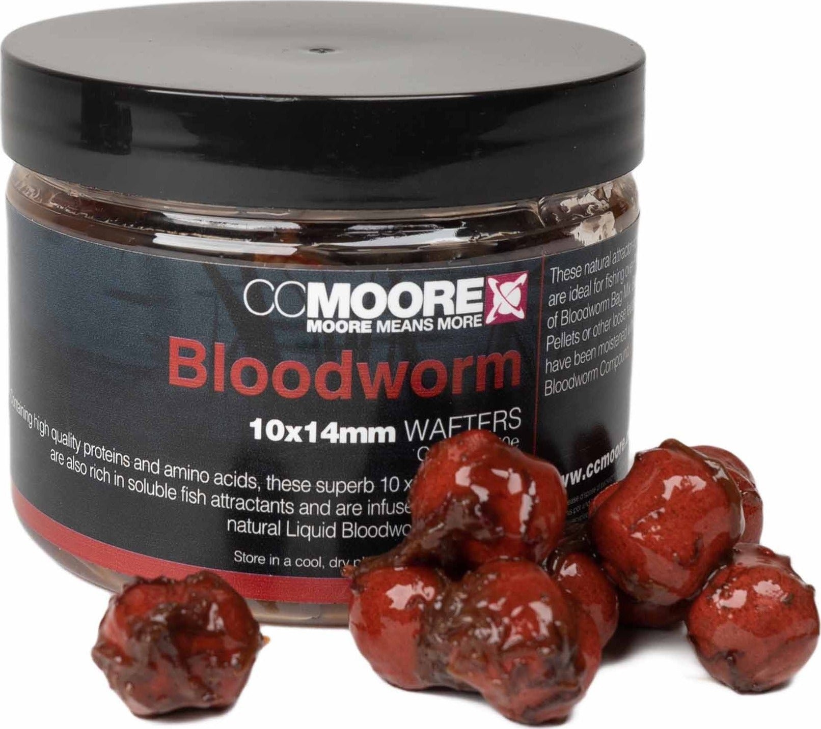 Bloodworm Wafters - Appâts rouges durables de 10 x 14 mm avec composé ...