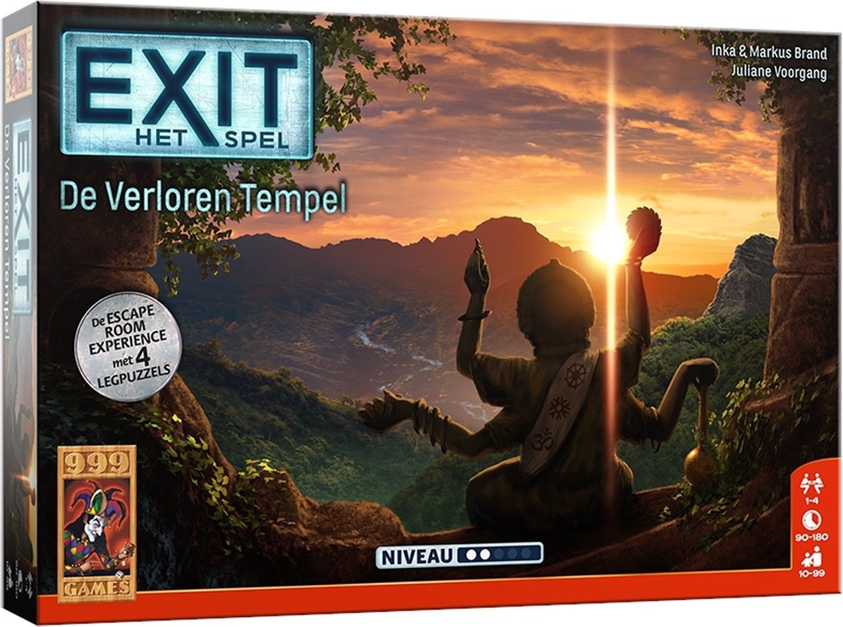 EXIT: De Verloren Tempel - Escape Room - Valhalla Boardgames