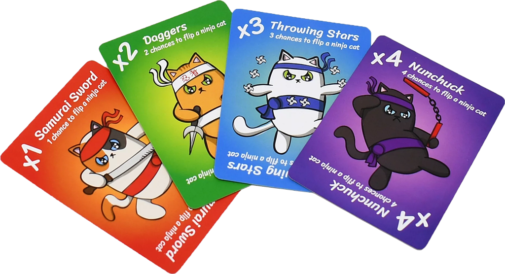 Ninja Cat Cucumber Attack! (ENG) - Kaartspel - Valhalla Boardgames