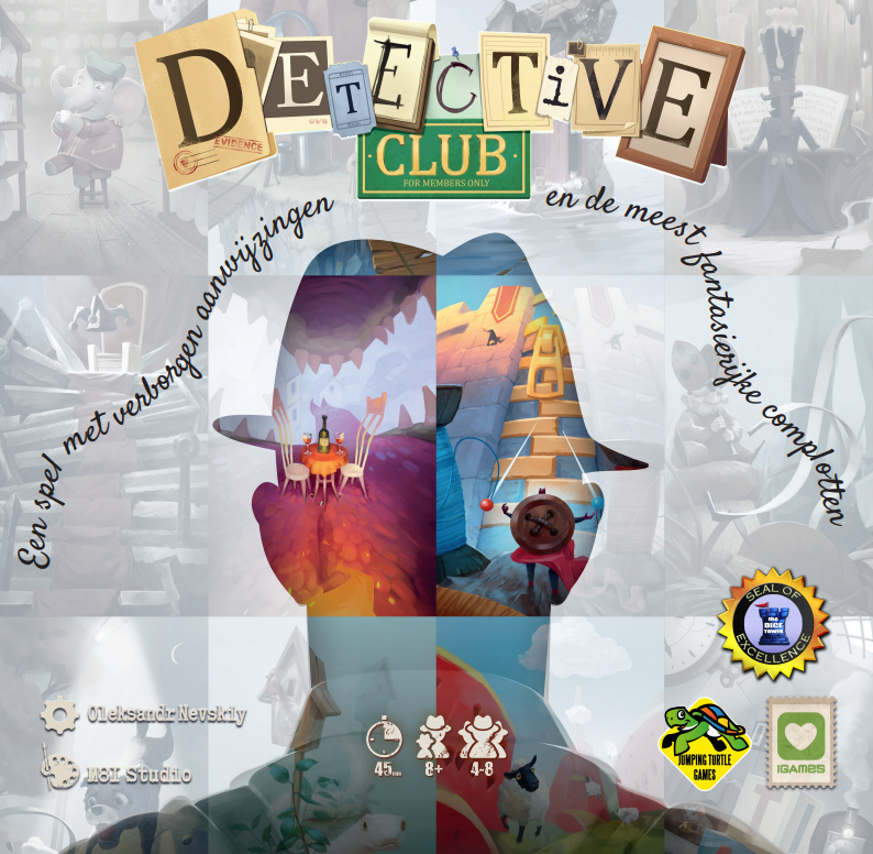 Detective Club (NL) - Board game - Valhalla Boardgames