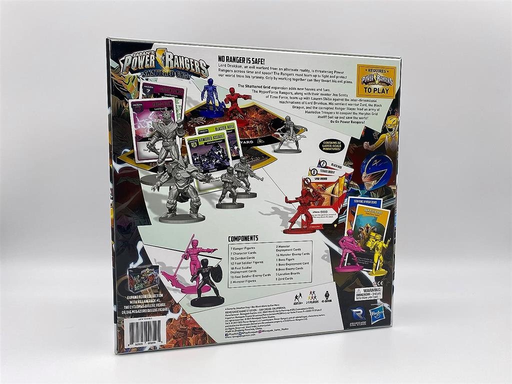 Power Rangers: Shattered Grid - Bordspel - Valhalla Boardgames