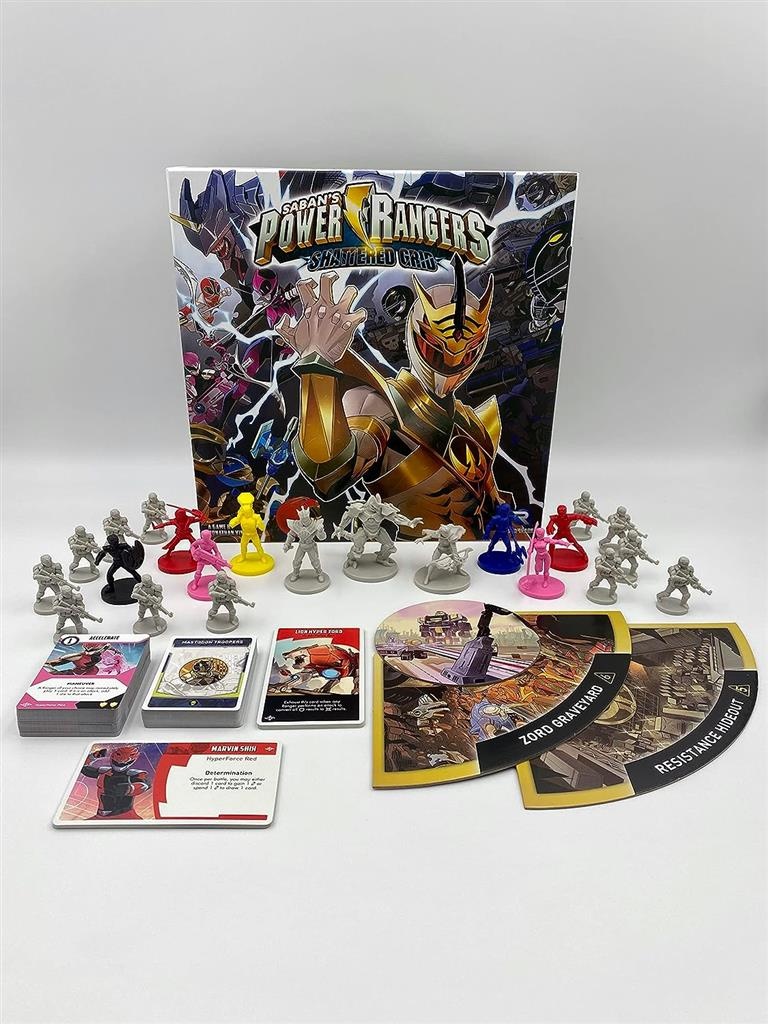 Power Rangers: Shattered Grid - Bordspel - Valhalla Boardgames
