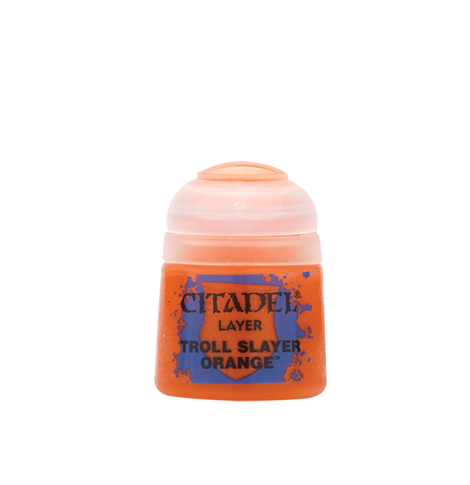 Citadel Colour Layer: Troll Slayer Orange (12ml) - Miniature Paint ...