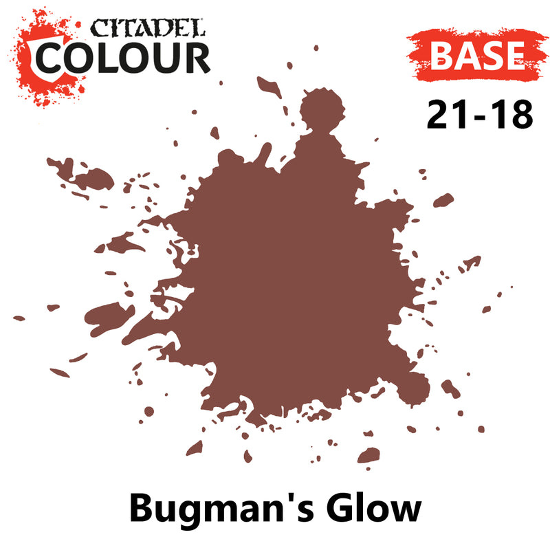 Citadel Colour Base: Bugman's Glow (12ml) - Miniature Paint - Valhalla ...