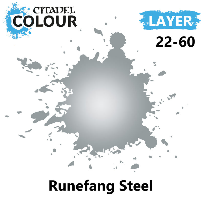 Citadel Colour Layer: Runefang Steel (12ml) - Miniature Paint ...