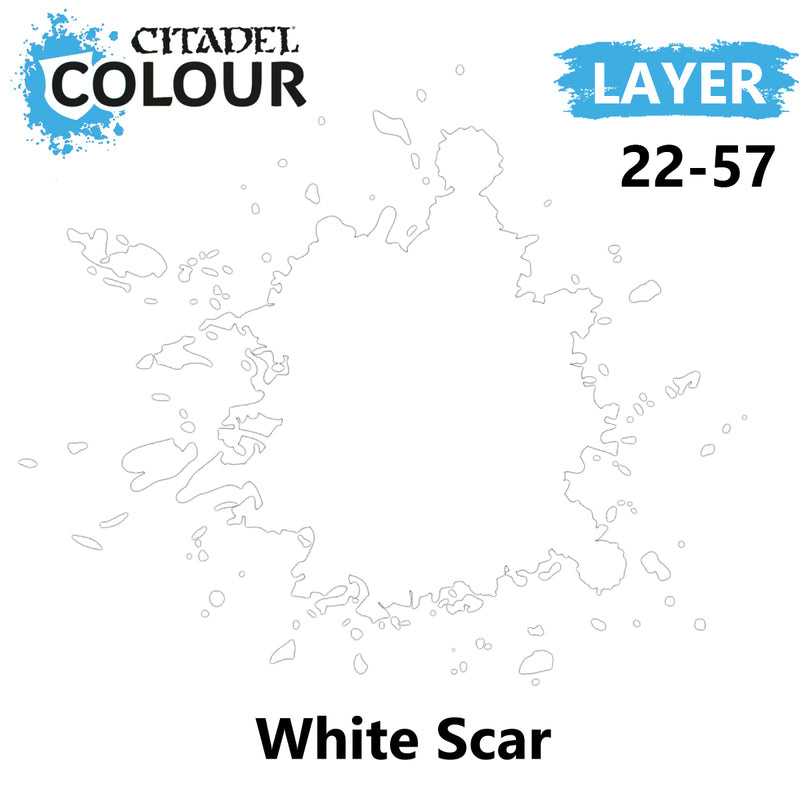 Citadel Colour Layer: White Scar (12ml) - Miniature Paint - Valhalla ...