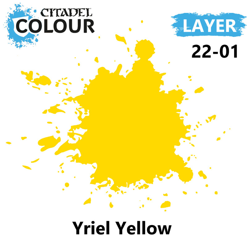 Citadel Colour Layer: Yriel Yellow (12ml) - Miniature Paint - Valhalla ...