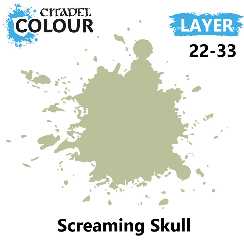 Citadel Colour Layer: Screaming Skull (12ml) - Miniature Paint ...