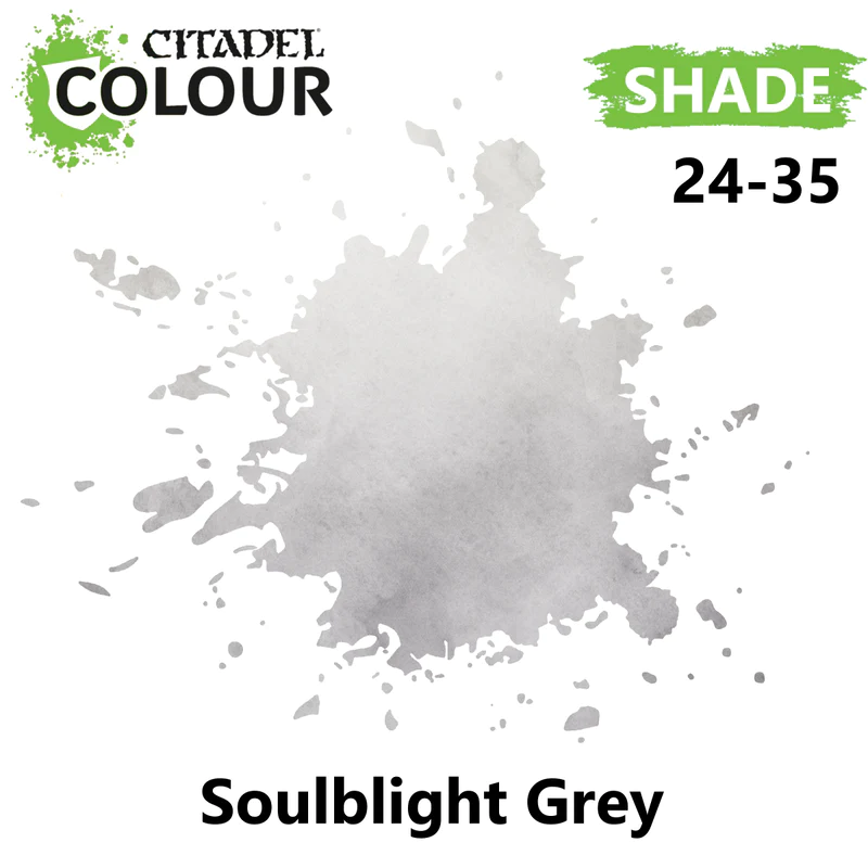 Citadel Colour Shade: Soulblight Grey (18ml) - Miniature Paint ...
