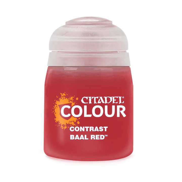 Citadel Colour Contrast: Baal Red (18ml) - Miniature Paint - Valhalla ...