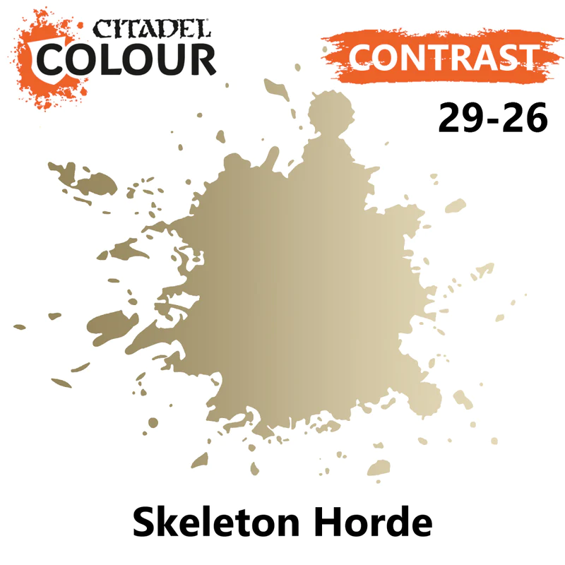 Citadel Colour Contrast: Skeleton Horde (18ml) - Miniature Paint ...