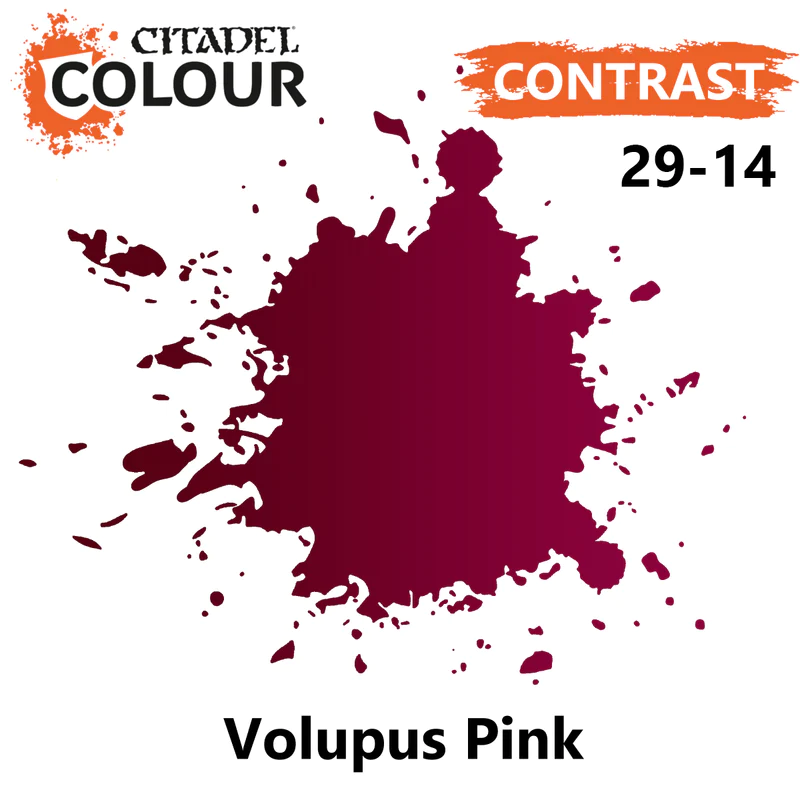 Citadel Colour Contrast: Volupus Pink (18ml) - Miniature Paint ...