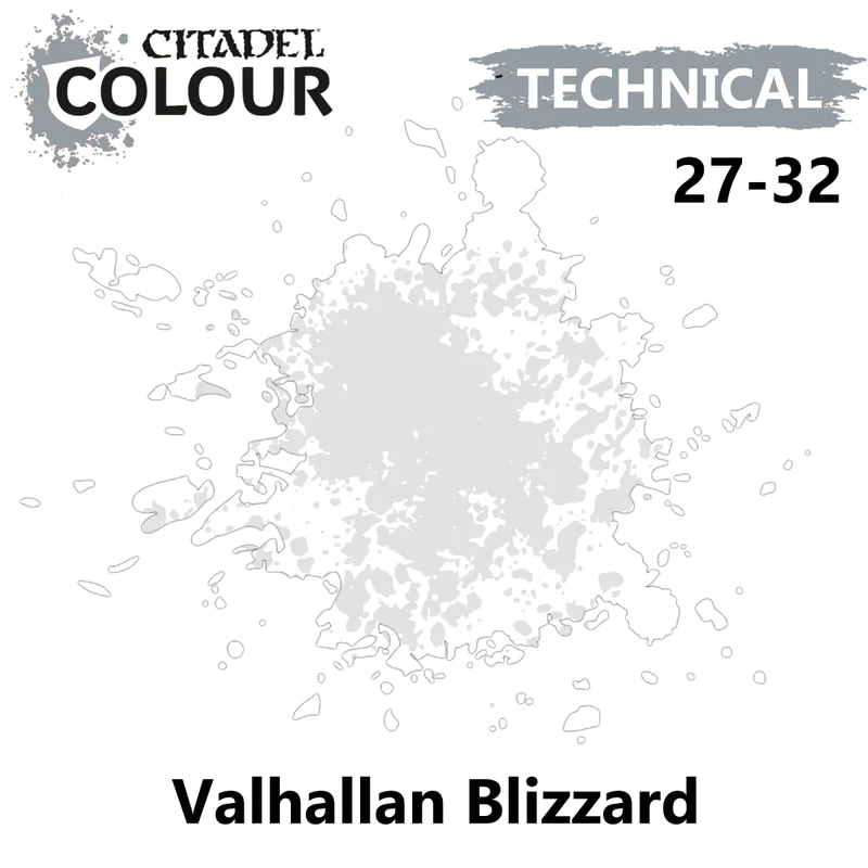 Citadel Colour Technical: Valhallan Blizzard (24ml) - Miniature Paint ...