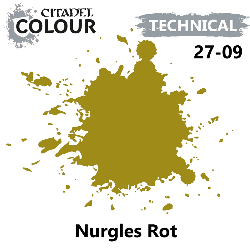 Citadel Colour Technical: Nurgle's Rot (12ml) - Miniature Paint ...