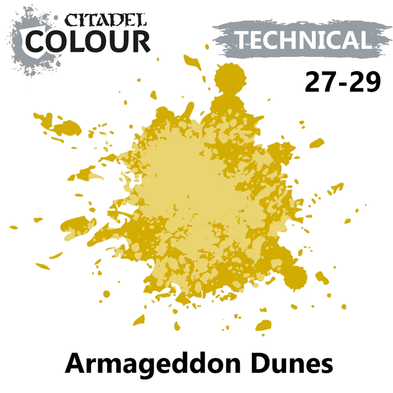 Citadel Colour Technical: Armageddon Dunes (24ml) - Miniature Paint ...