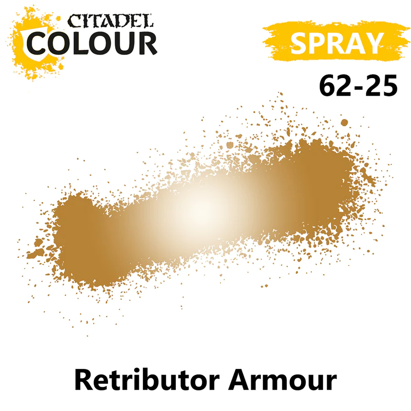 Citadel Colour Spray: Retributor Armour (400ml) - Miniature Paint ...