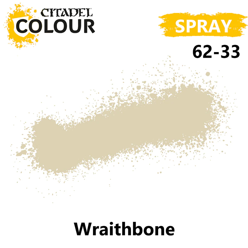 Citadel Colour Spray: Wraithbone (400ml) - Miniature Paint - Valhalla ...