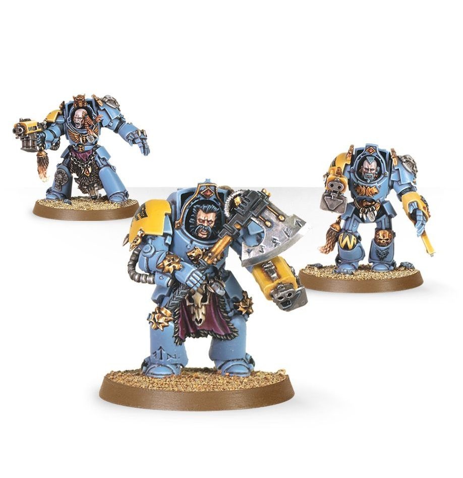 Warhammer 40,000 - Space Wolves: Wolf Guard Terminators - Valhalla ...