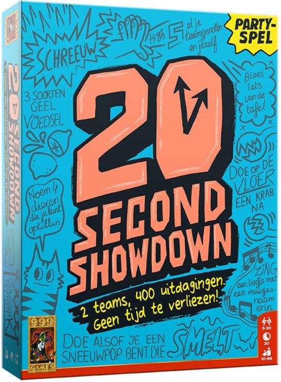 20 Second Showdown (NL) - Bordspel - Valhalla Boardgames