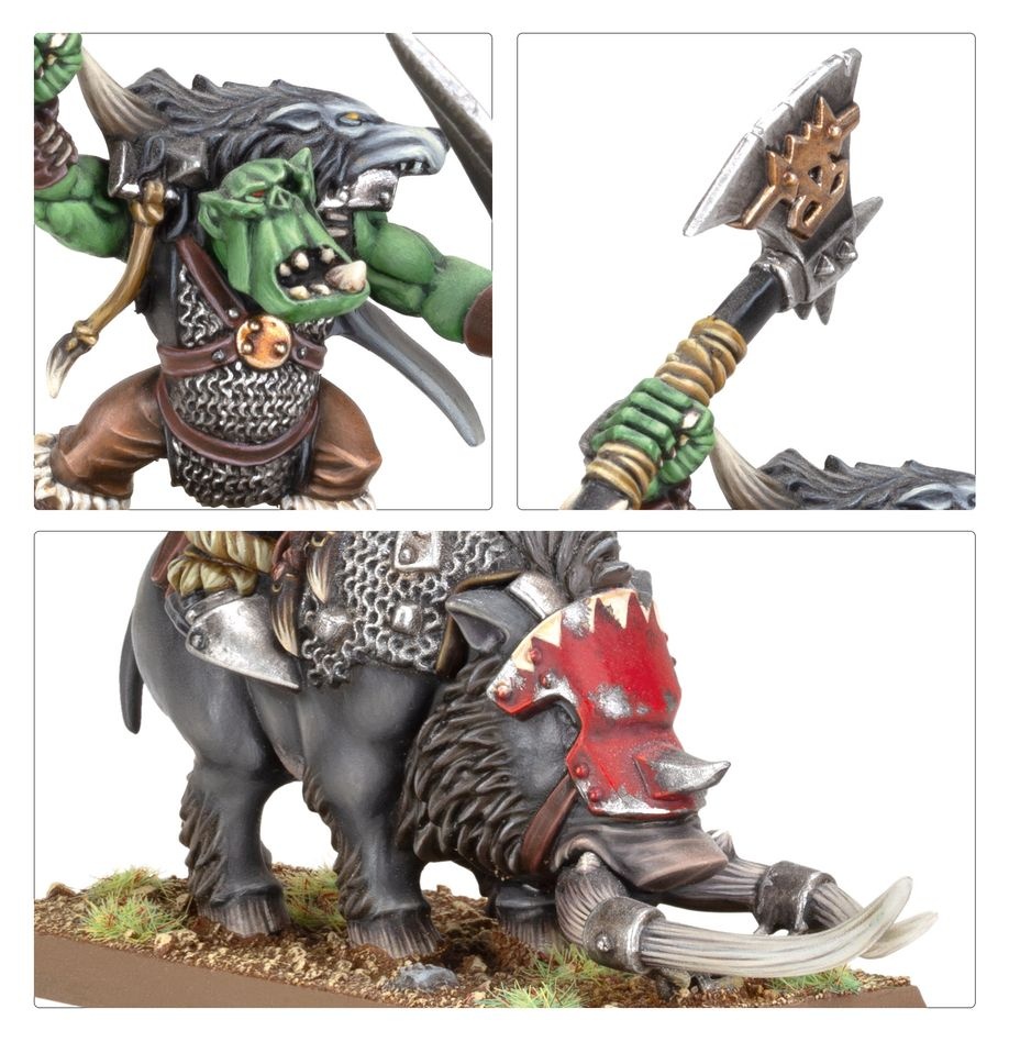 Warhammer The Old World - Orc & Goblin Tribes: Orc Bosses - Valhalla ...