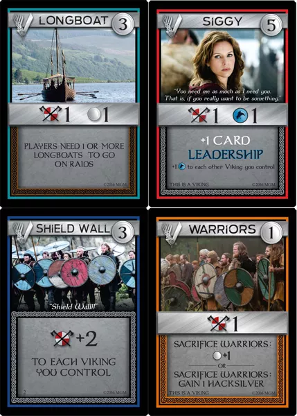 Vikings: Raid and Conquer (ENG) - Kaartspel - Valhalla Boardgames