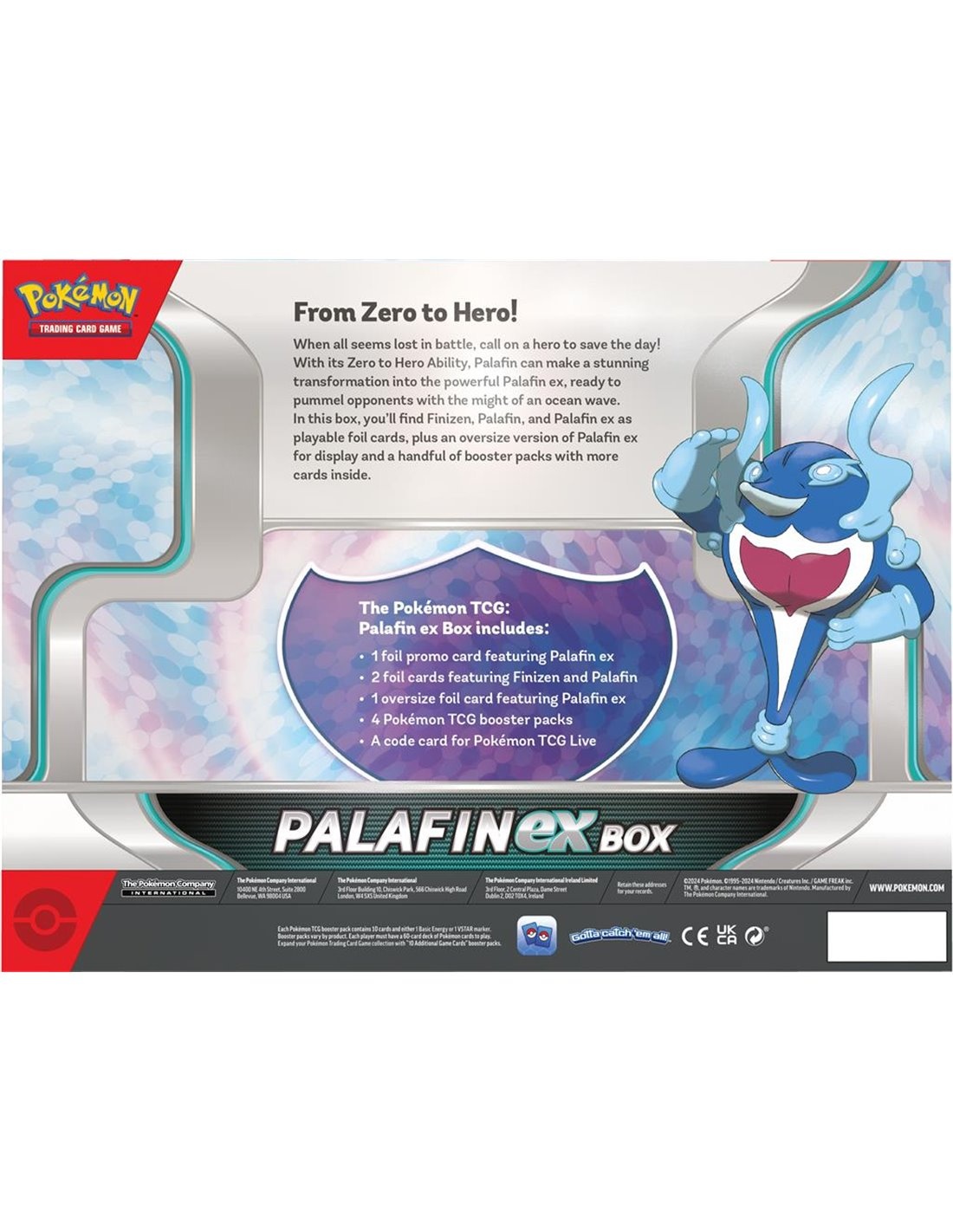 Pokémon TCG: Palafin EX Box - Valhalla Boardgames
