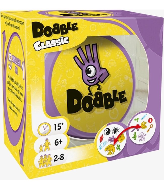 Dobble: Classic (NL) - Kaartspel - Valhalla Boardgames