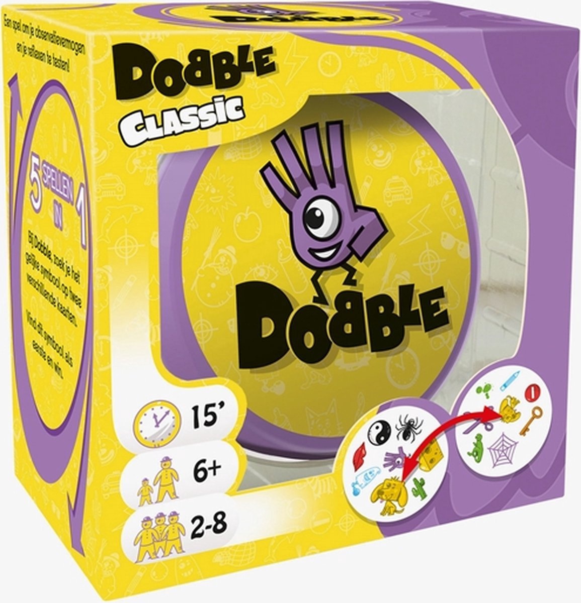 Dobble: Classic (NL) - Kaartspel - Valhalla Boardgames