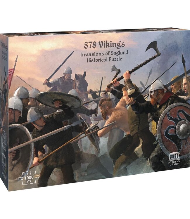878 Vikings - Invasions of England Puzzle (1000 Teile) - Valhalla ...