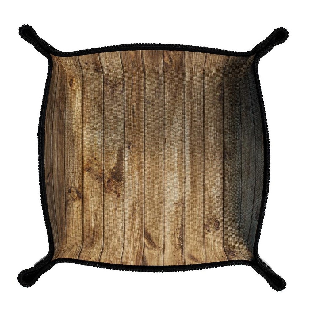 Dice Tray: Wood Texture - Valhalla Boardgames