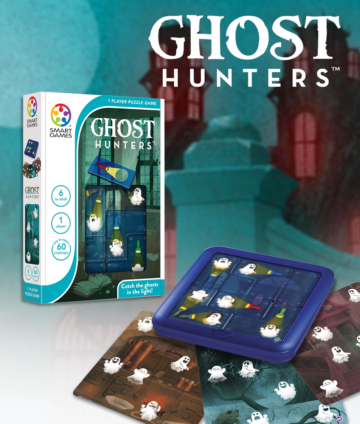 Smart Games: Ghost Hunters (NL) - Valhalla Boardgames
