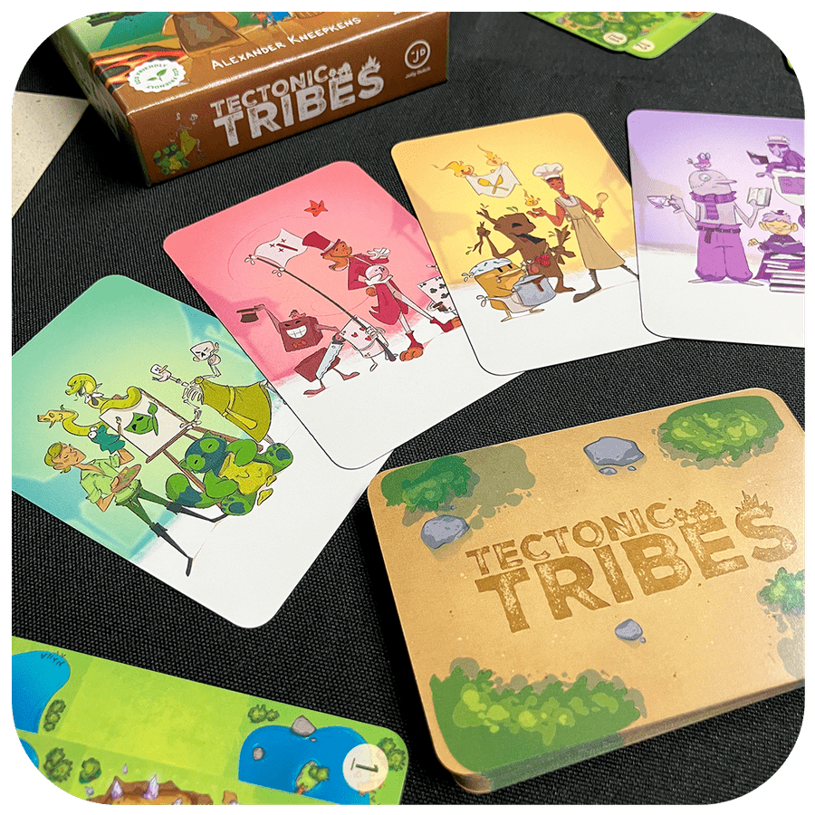 Tectonic Tribes - Kaartspel - Valhalla Boardgames