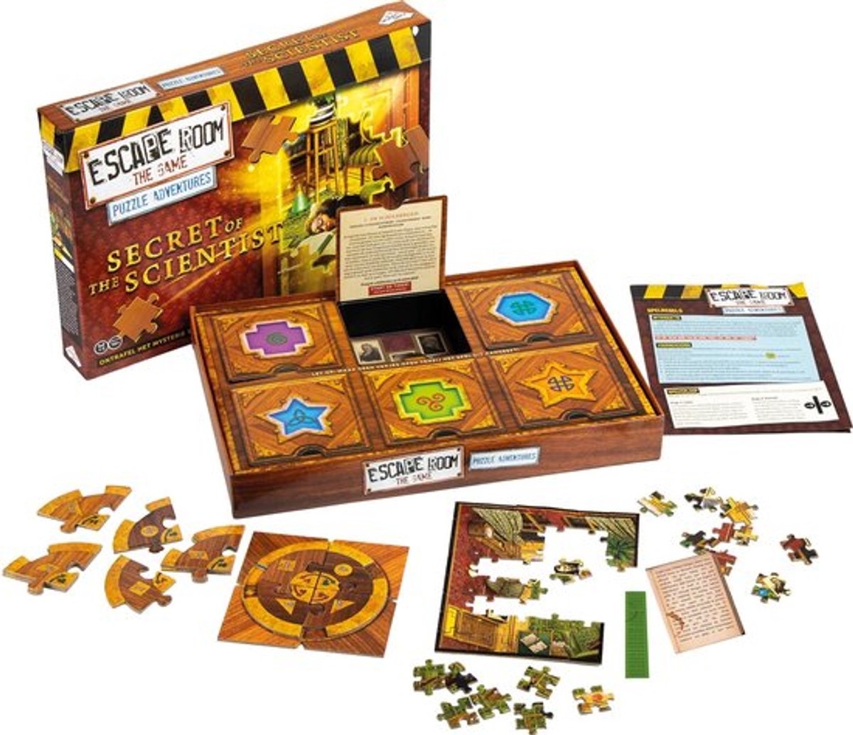 Escape Room the Game: Secrets of the Scientist (NL) - Escape Puzzle ...