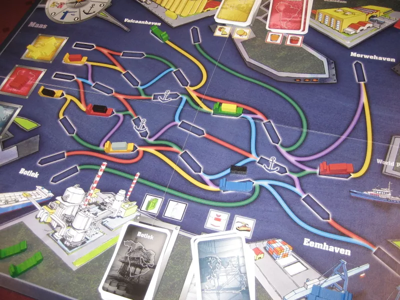 Ports of Europe: Rotterdam - Board game - Valhalla Boardgames