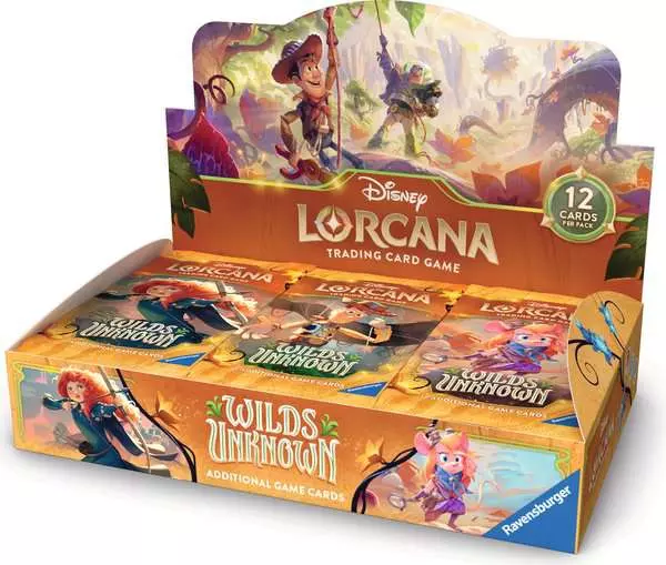 Disney Lorcana: Wilds Unknown - Booster Box - Valhalla Boardgames