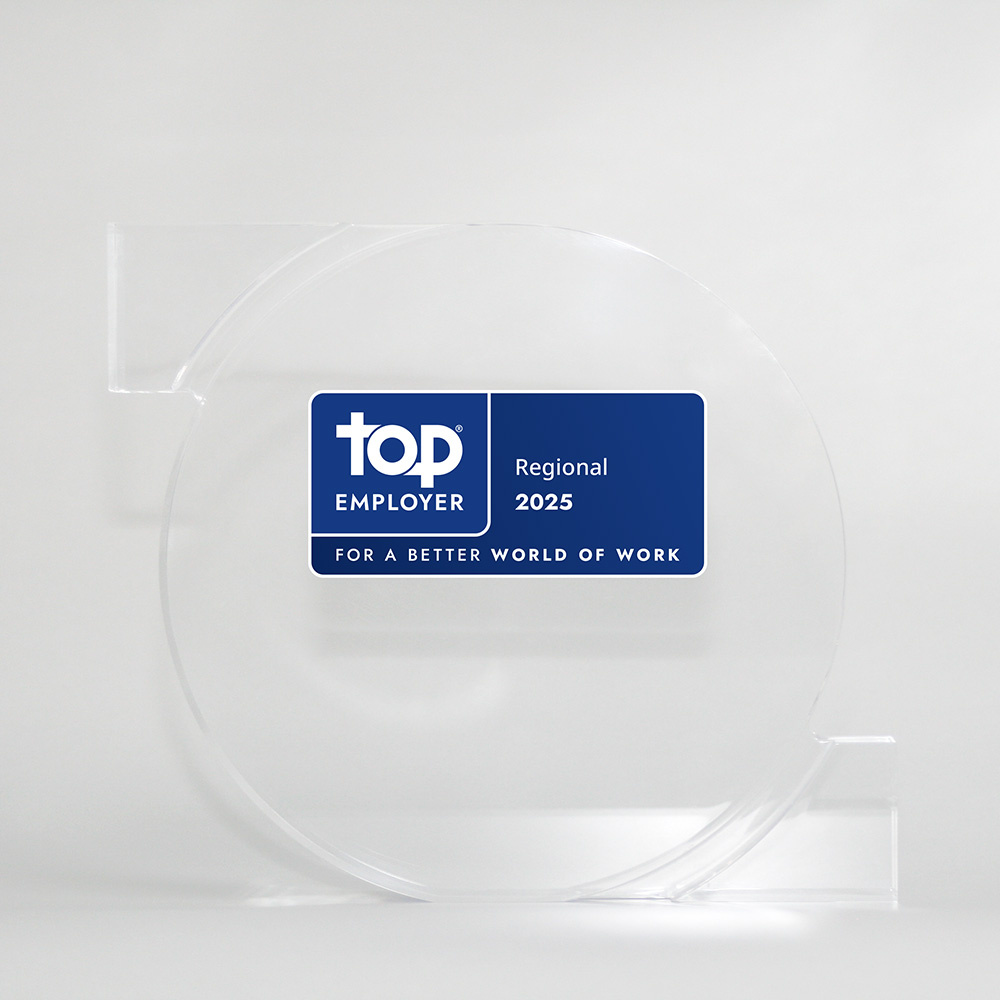 Top Employers Award Regional 2025 - Top Employers Webshop