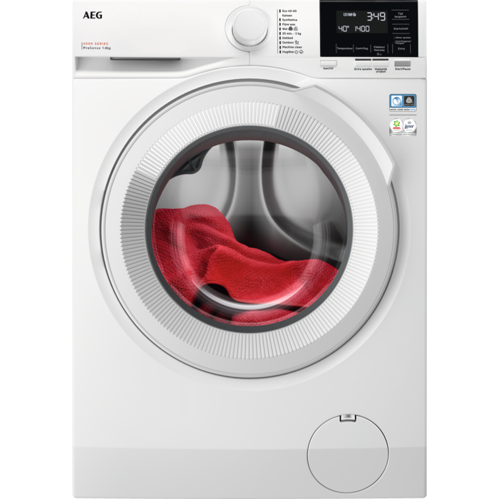 AEG 6000 serie ProSense® Wasmachine voorlader 8 kg LR63842 ...