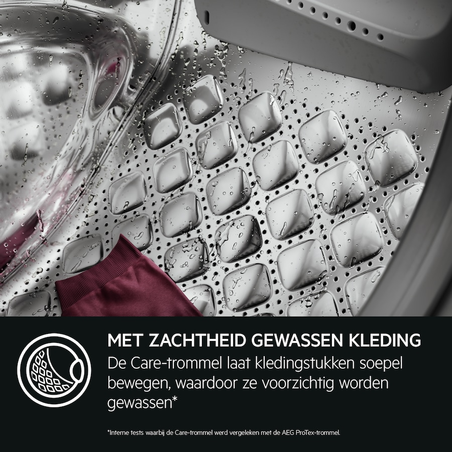 AEG 8000 serie PowerCare Wasmachine voorlader 8 kg LR86CB86 ...