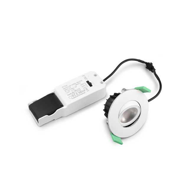 LED Downlight | 6W | Dimbar | 3CCT | IP65 | ø65 | värmeskydd - LEDProffsen