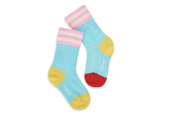 Hello Hossy sok mini azur - Kev & Mee Kidsstore