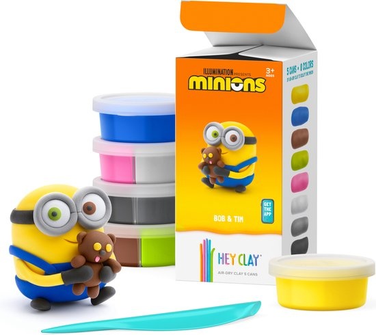 Ontdek de Hey Clay minions voor uren kleiplezier - Kev & Mee Kidsstore