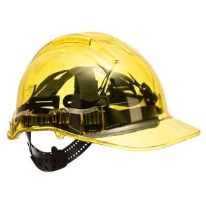 Doorzichtige veiligheidshelm Peak View Plus - Brandpreventie.be