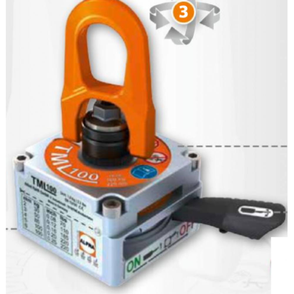 ALFRA TML100 hefmagneet - Hijsenhefshop.nl