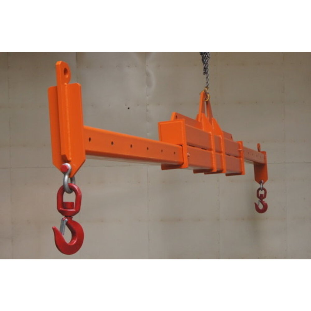 Evenaar uitschuifbaar 5-3 ton - Hijsenhefshop.nl