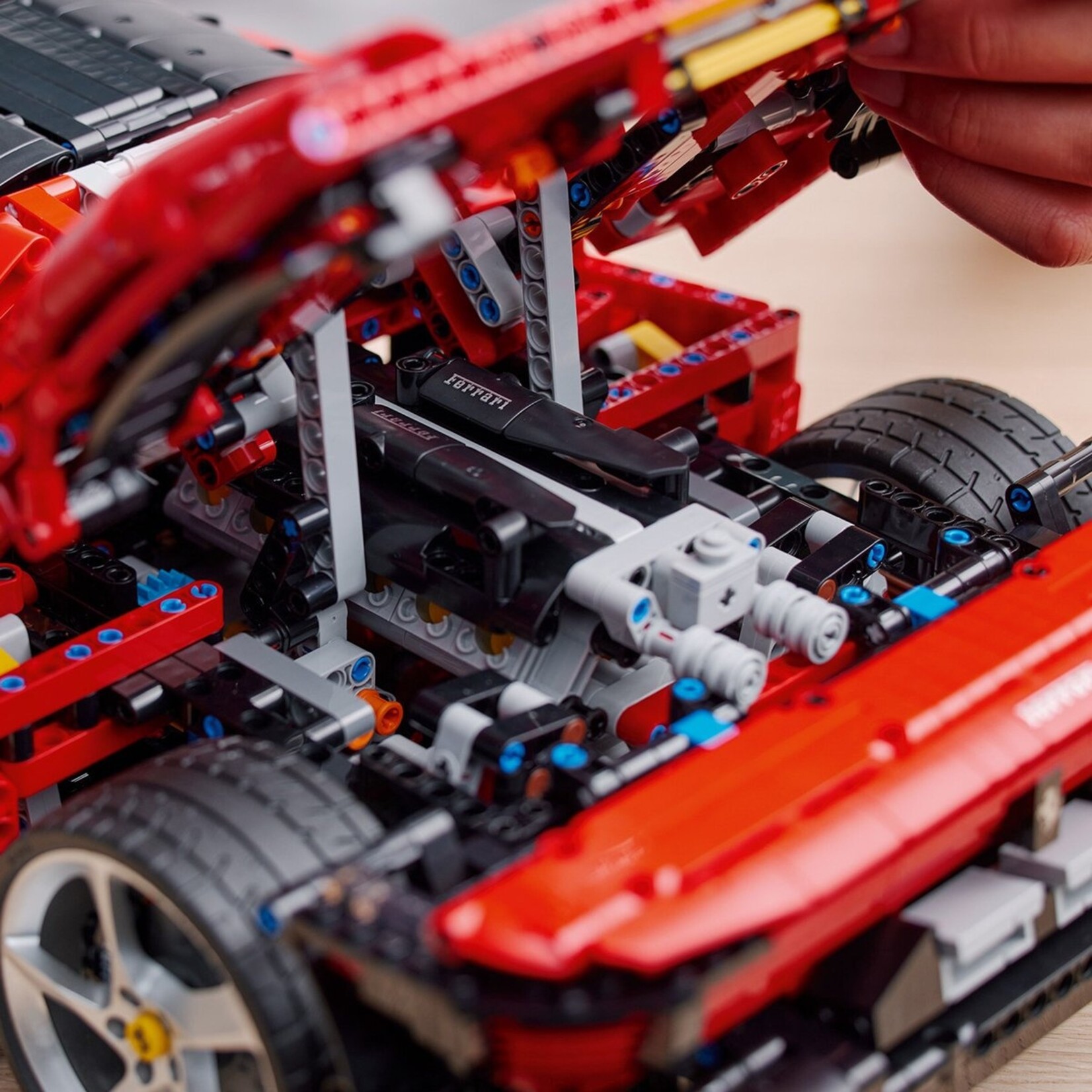 LEGO Technic Ferrari Daytona SP3 Race Car Collectible for Adults - 421 ...