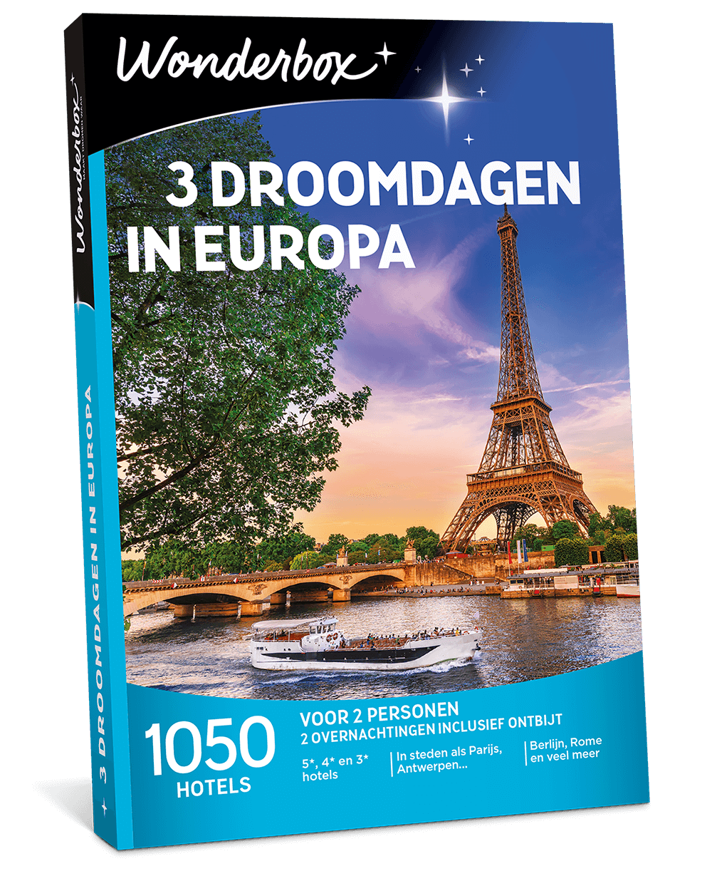 Wonderbox - 3 Droomdagen in Europa - Cadeaukaarten.nl