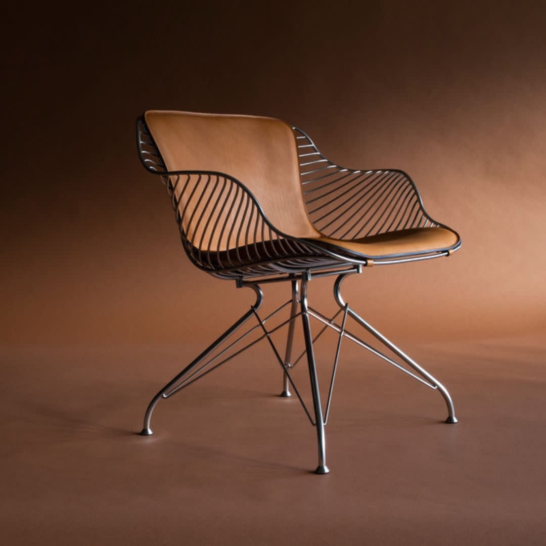 Wire Lounge Chair - Baenk Nieuwpoort