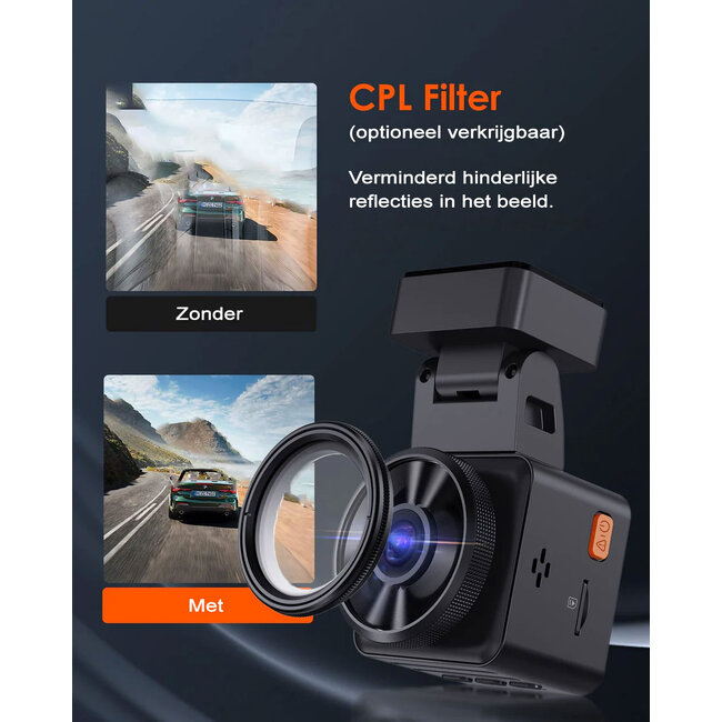 Vantrue E1 Lite FullHD Wifi GPS dashcam - Vantrue Vantrue E1 Lite FullHD Wifi GPS dashcam - Vantrue