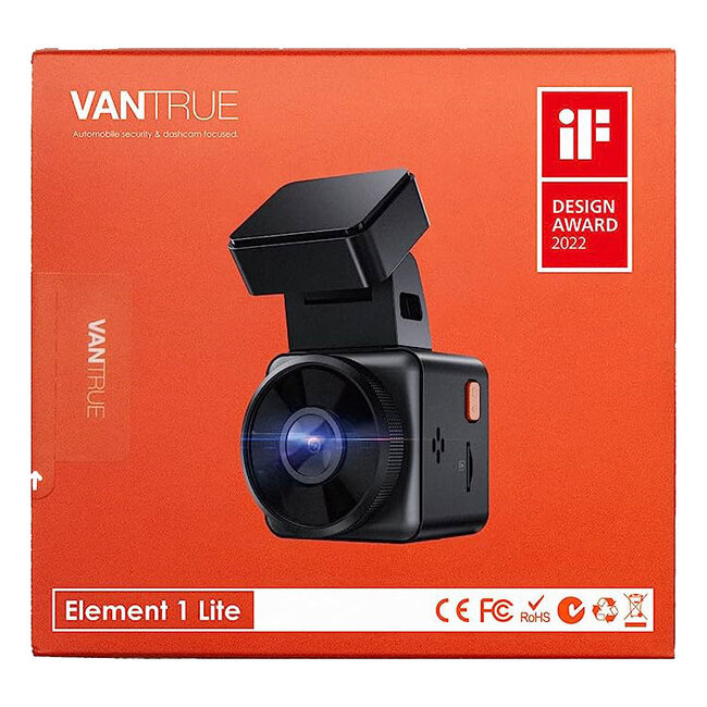 Vantrue E1 Lite FullHD Wifi GPS dashcam - Vantrue